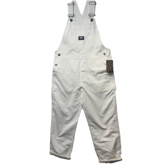 Vans | Jeans | Vans Womens Size S Work Wear Originals Relaxed Fit White ...